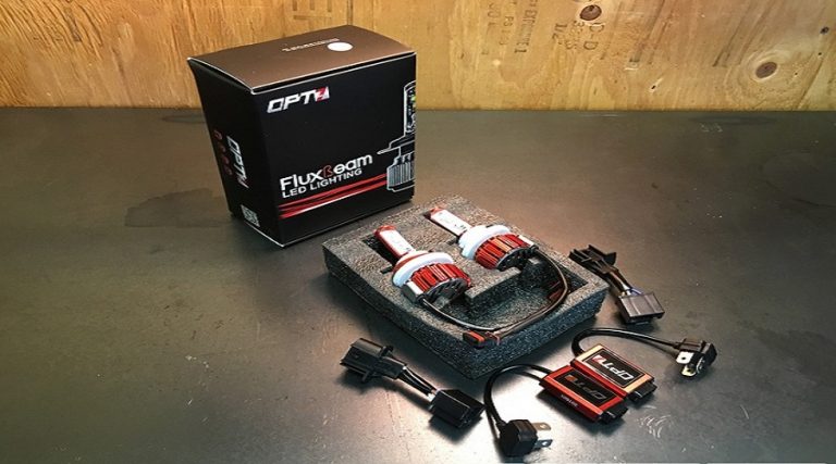 OPT7 LED Headlight Bulbs Fluxbeam Conversion Kit Review | LED Light Guides
